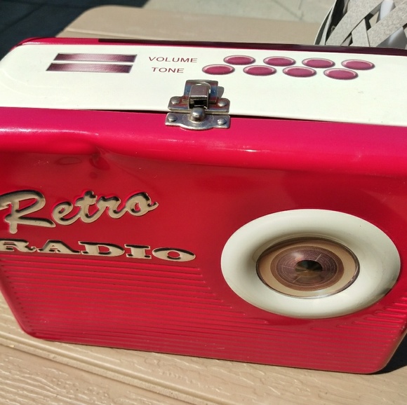 Accessories | New Retro Radio Metal Lunch Box | Poshmark